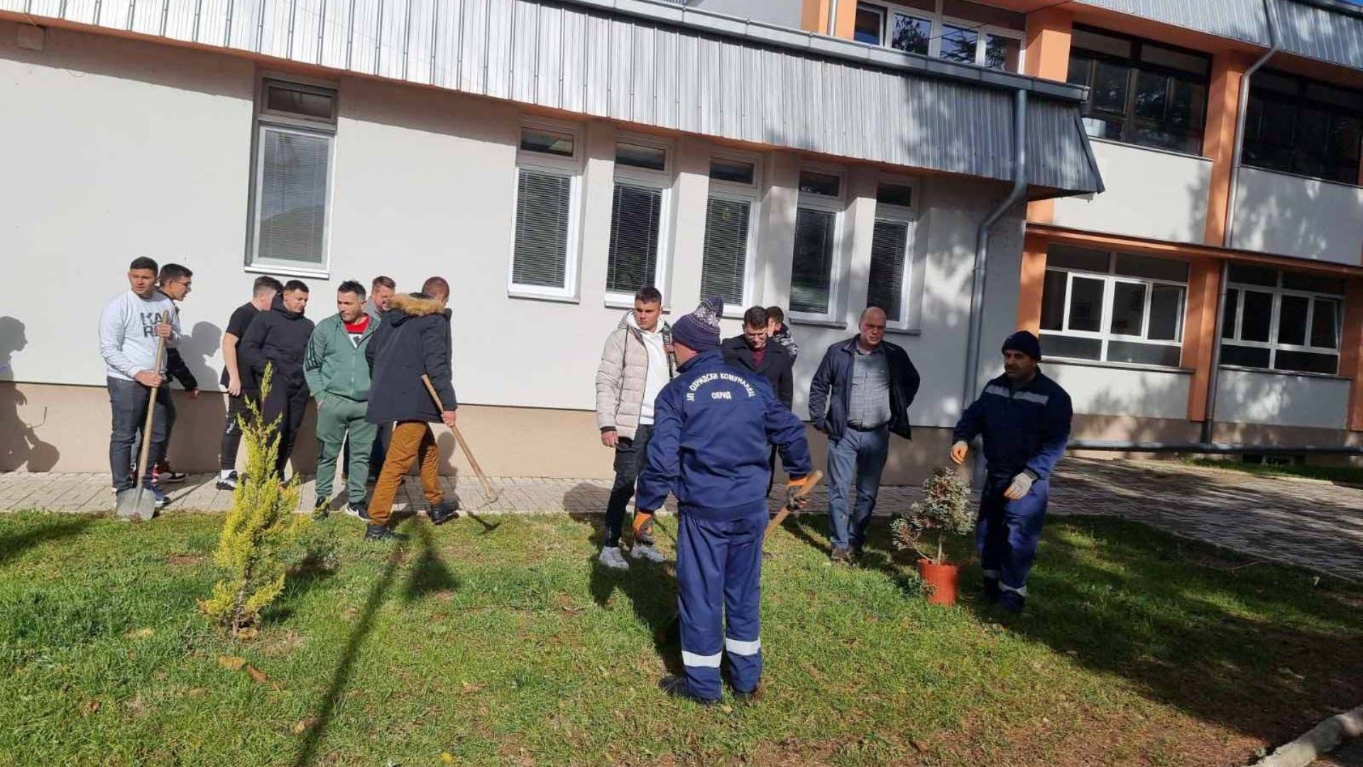 Засадени зимзелени садници во ОЕМУЦ | Портал ТВМ